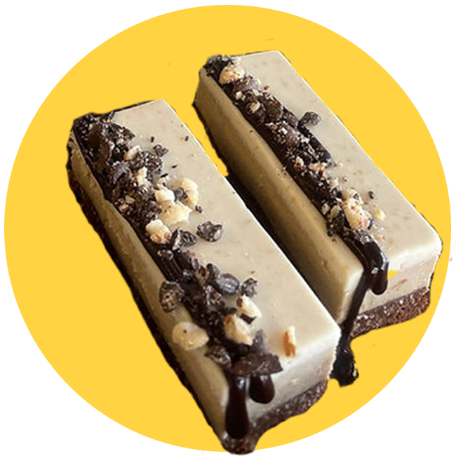 Coconut Flat White Bars – What the Food